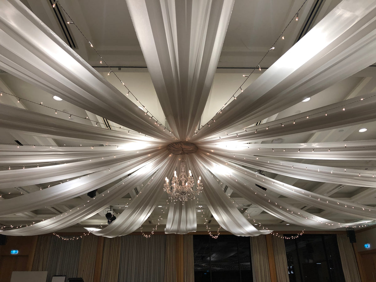 Ceiling Draping – Event Style